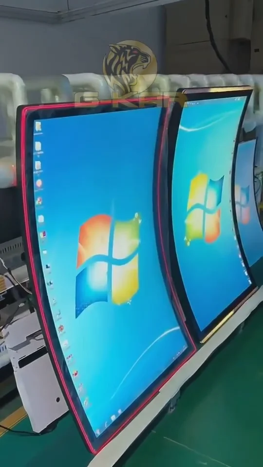 2024 Gkar High Quality 4k 1920*1080 Pcap 32 Inch 3m Gaming Curved Touch ...