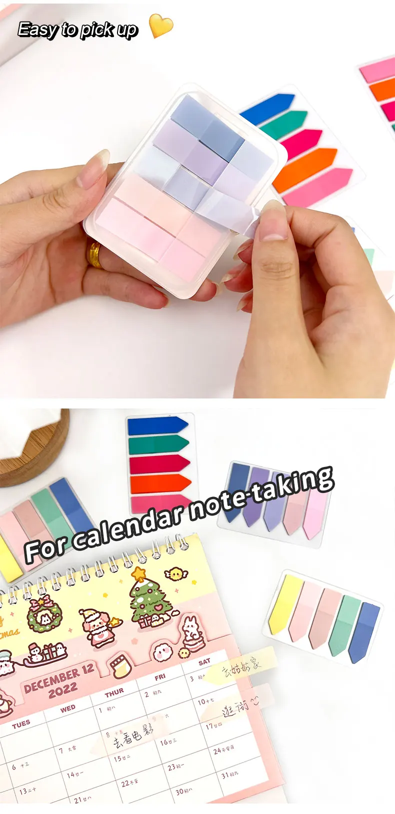 Transparent Sticky Notes Sticky Notes Pads Waterproof Self-Adhesive ...