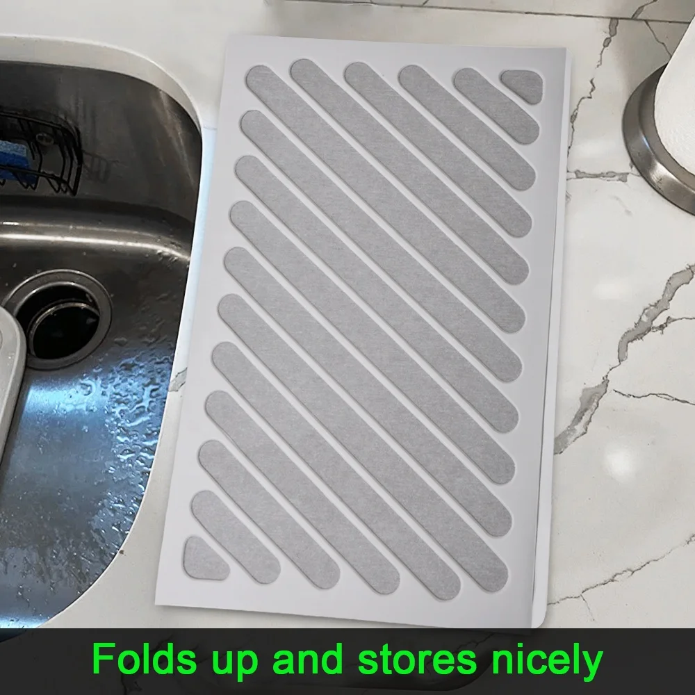Custom Kitchen Foldable Sink Diatomaceous Earth Drying Pad Absorbent ...