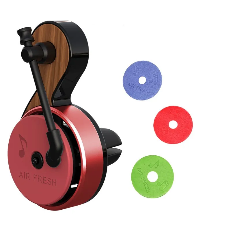 New gramophone car perfume outlet creative decorations car perfume ...