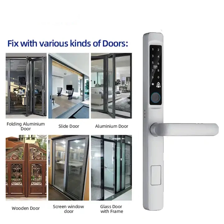 Aidmi Safety App Ble Wifi Slim Smart Fingerprint Aluminum Door Lock ...