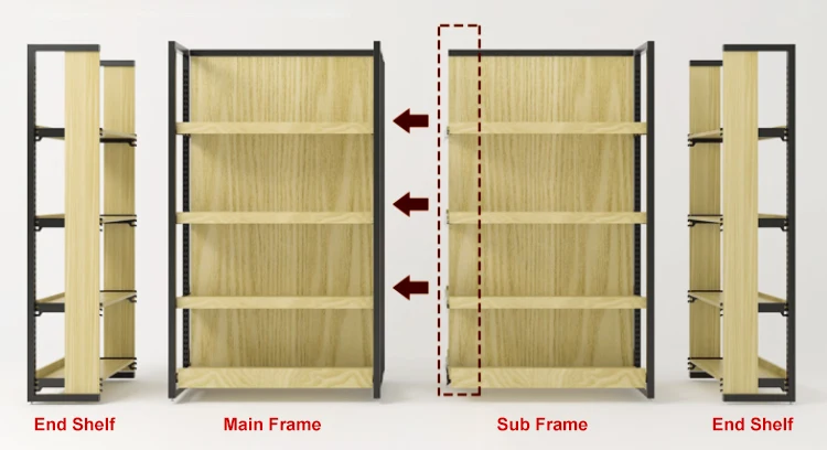 Custom Metal Miniso Shelf - Durable Display Stand