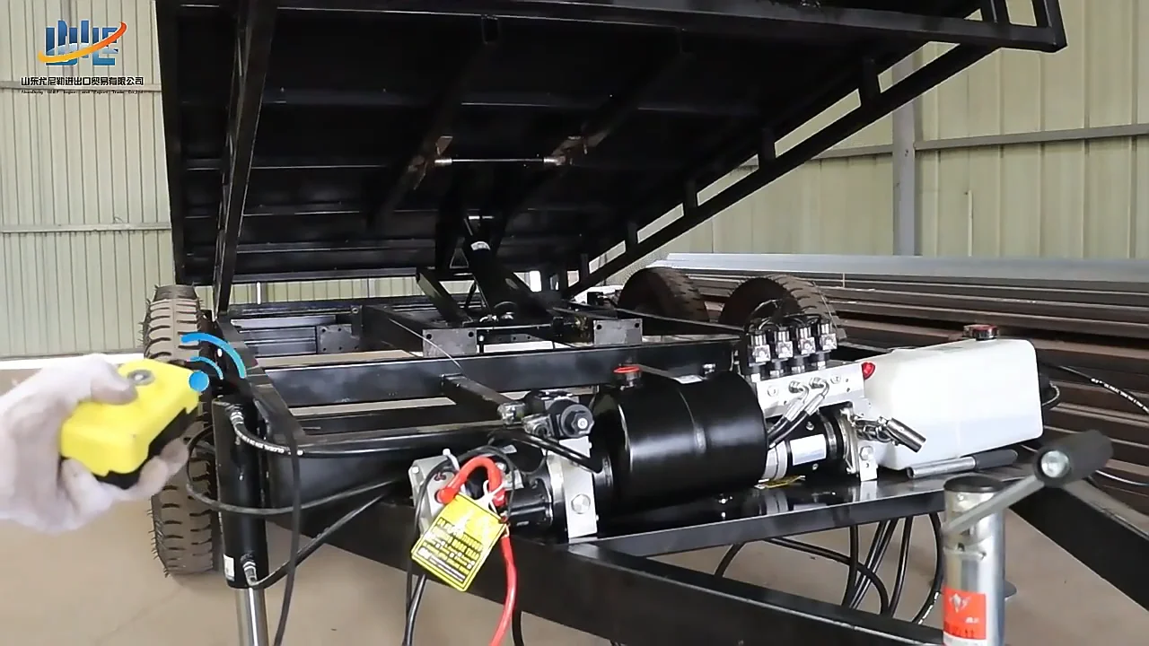 Dump Trailer Hydraulic Scissor Hoist Standard Kit 6t 10t - Buy 3000kgs ...