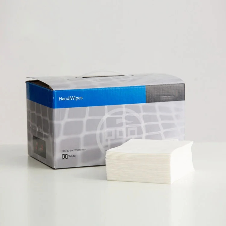 Nonwoven Industri Paper Wipe With Woodpulp And Pp Or Pet For Industrial ...