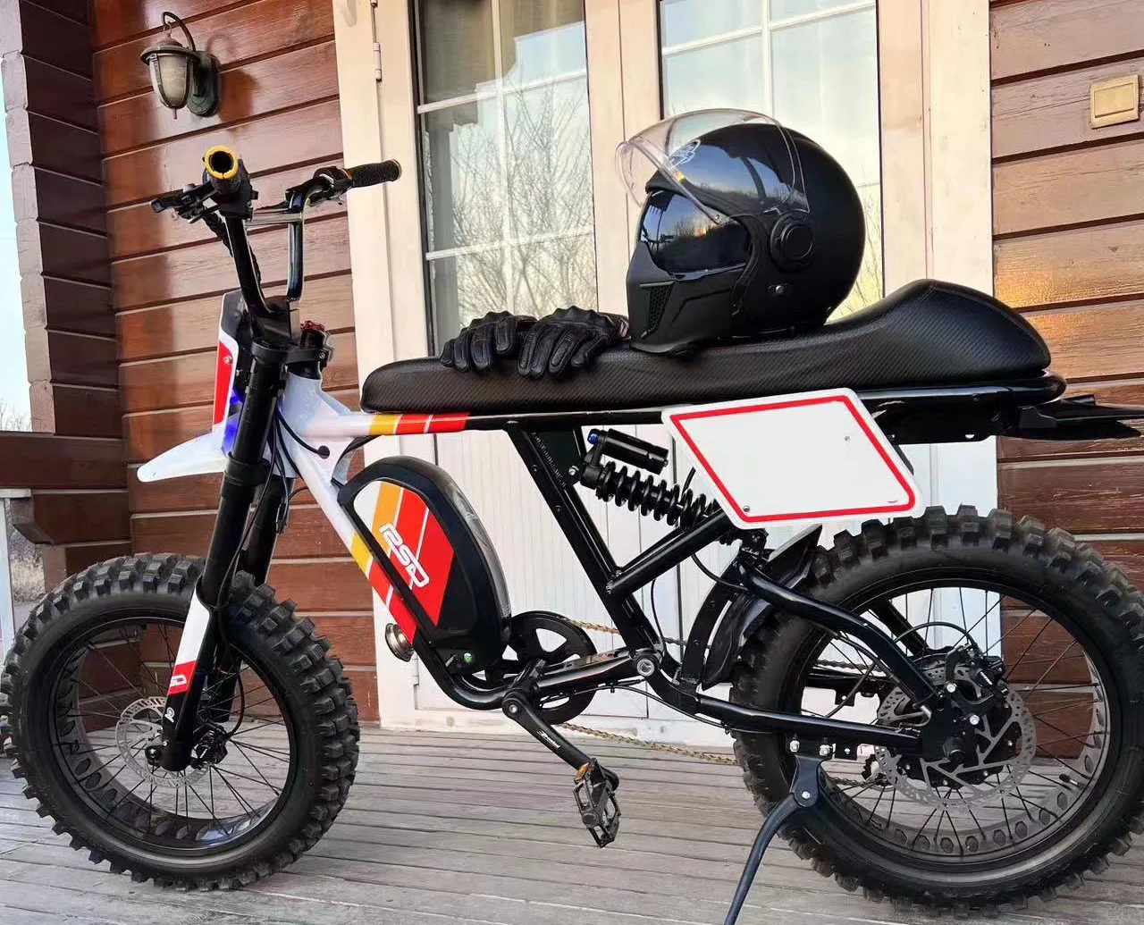 Super Bicycle 73 R Fatbike RX Mojave - Power and Control