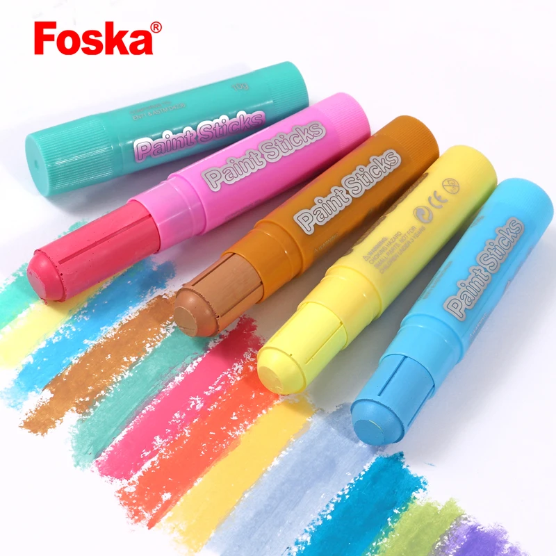 Foska New items Macaron color paint crayon| Alibaba.com