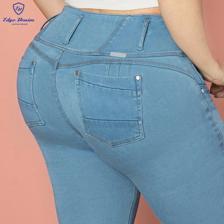 EDGE DENIM Custom Plus Size Stretch Butt Enhancing Jeans