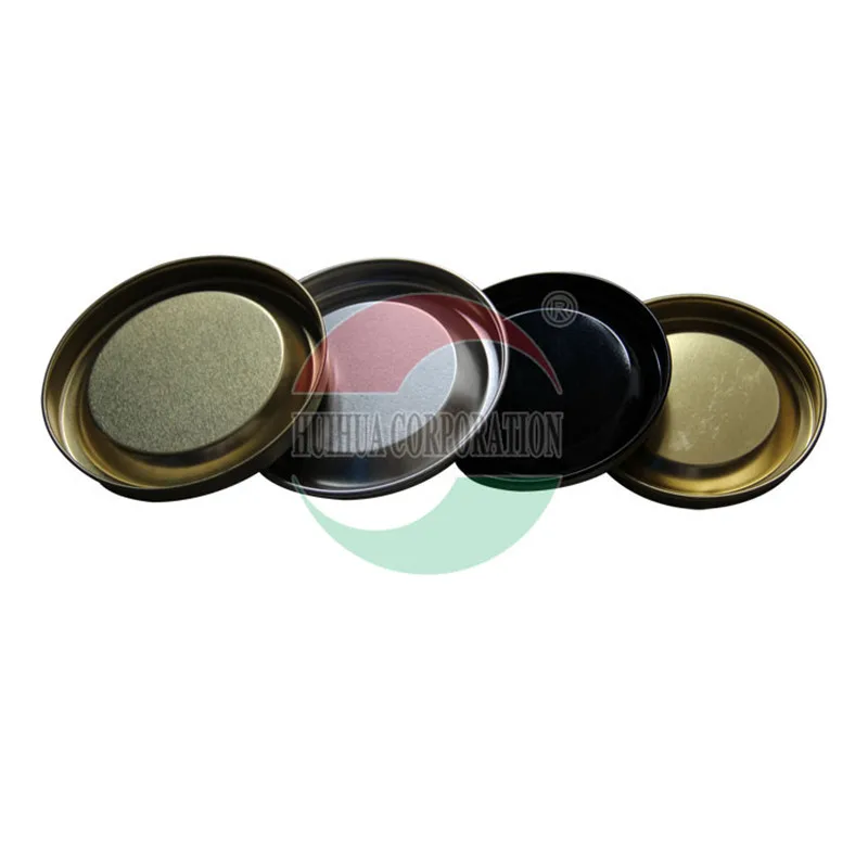 Removable Top Metal Empty Tinplate Round Large Canning Jar Lids Can ...