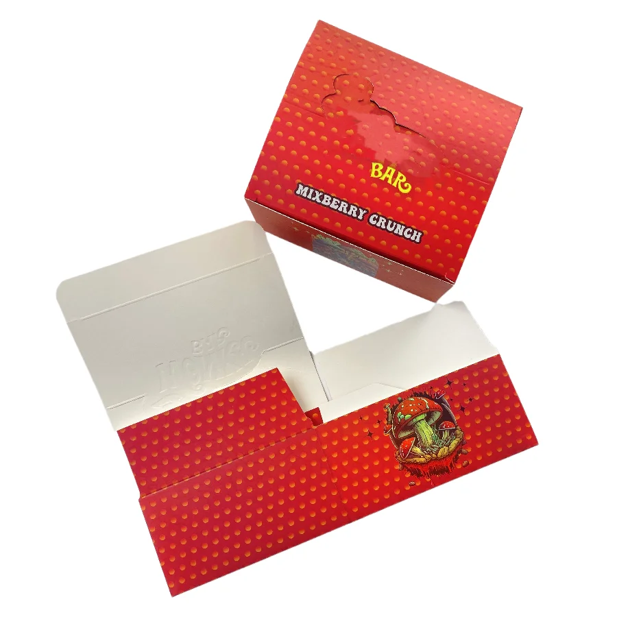 Custom Trippy Treats Magic Mushrooms Cookie Cream Shroom Chocolate Bar ...