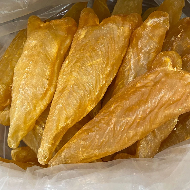 Natural Dried Fish Maw - Premium Isinglass for Food Use | Low-Fat, Low ...