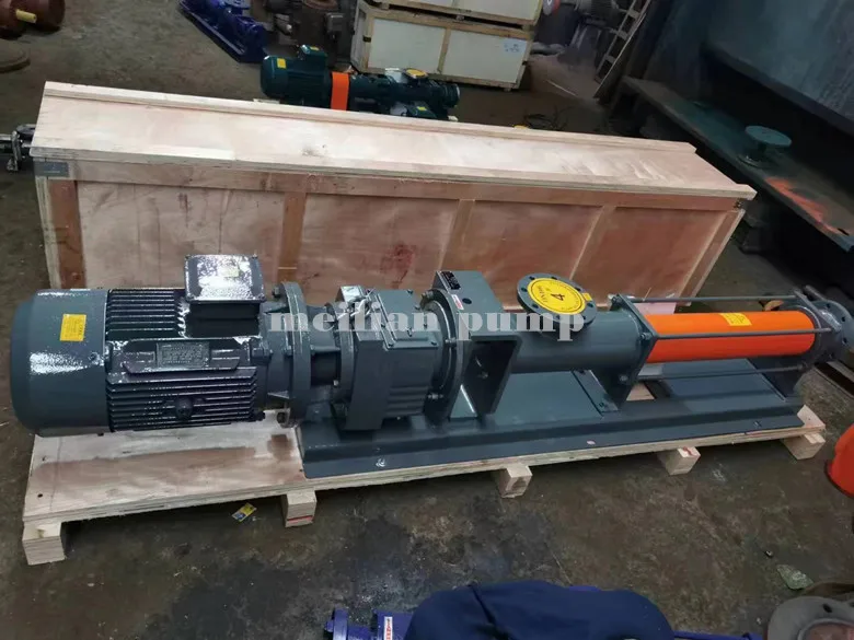 Netzsch Nemo Single Progressing Cavity Pump With Gear Reducer Long-life ...