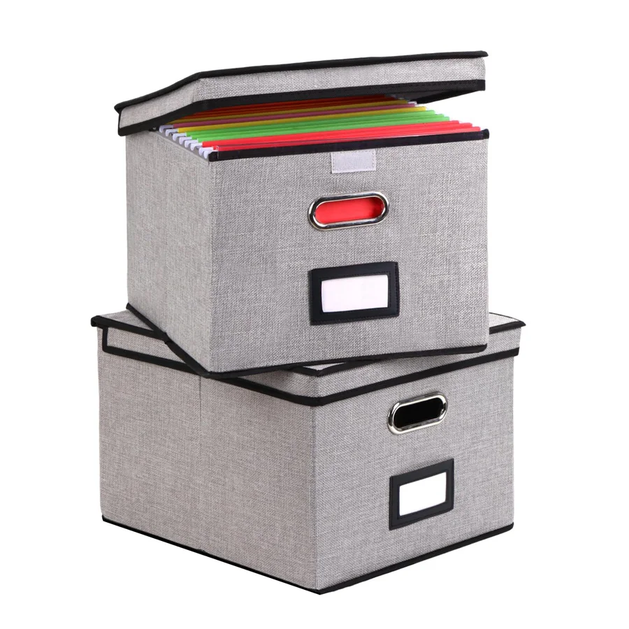 2 Pack Collapsible Document Organizer Hanging Folders File Organizer ...