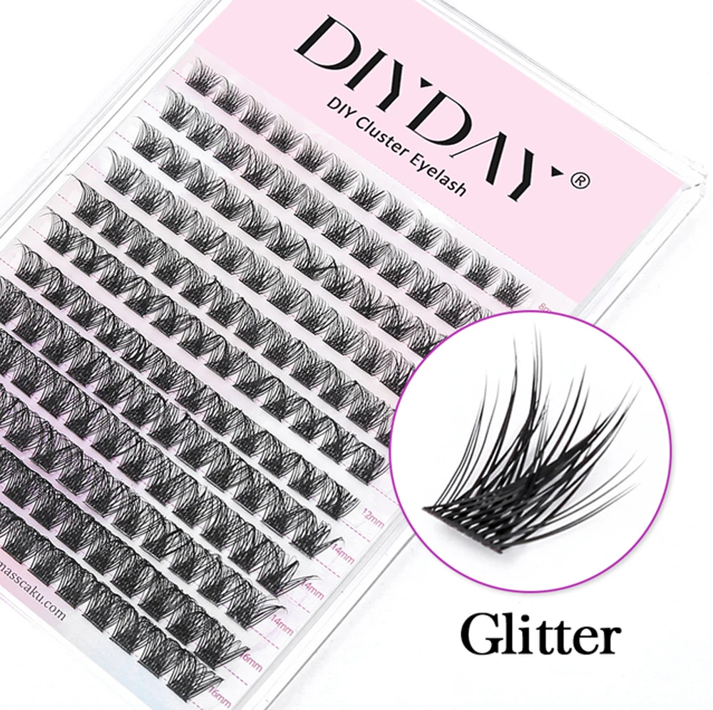 DIYDAY Natural Soft Lash Clusters Handmade Private Label DIY Volume ...