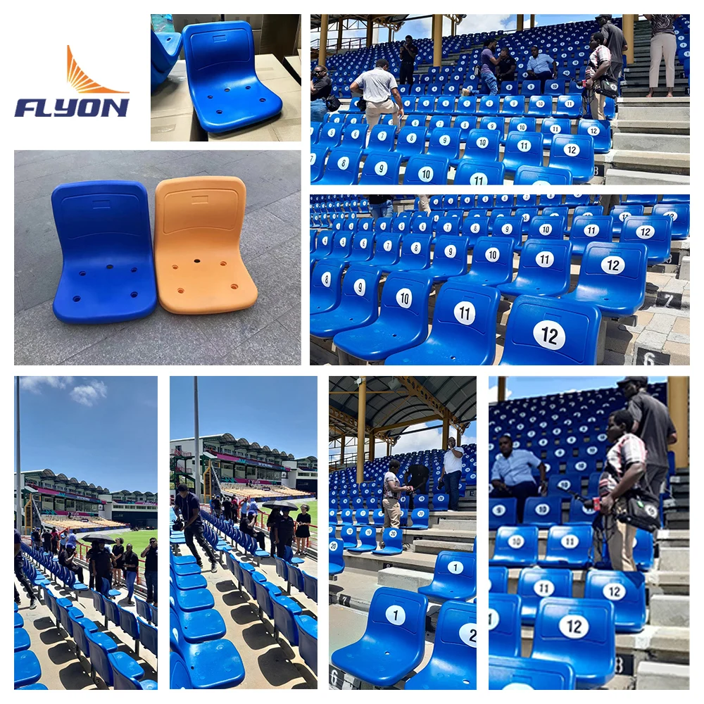 Stadium Grandstand Outdoor Durable Plastic Stadium Seat Football ...