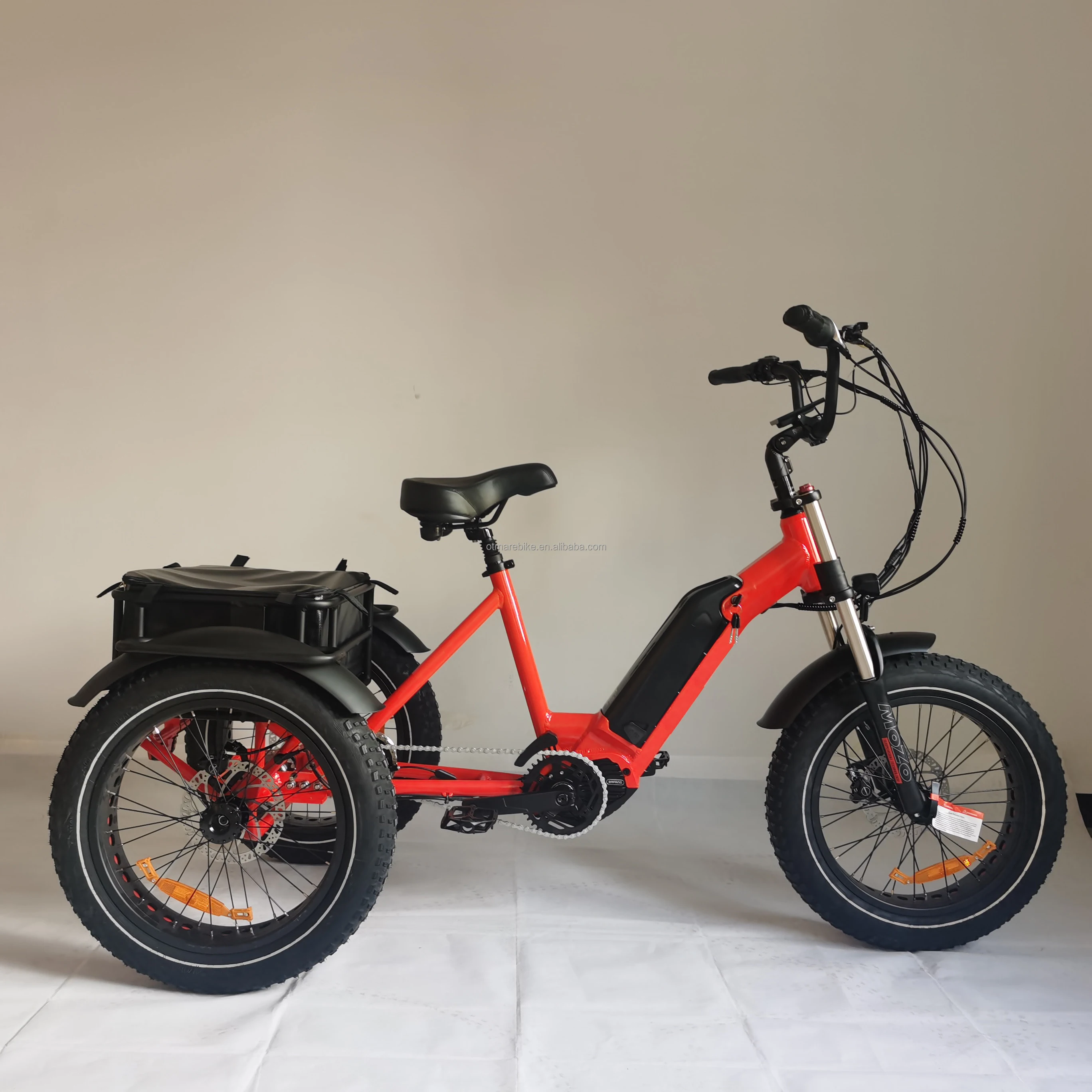 Hot Selling Mid Drive Motor 3 Wheel Electric Bicycle Mountain Or Road ...