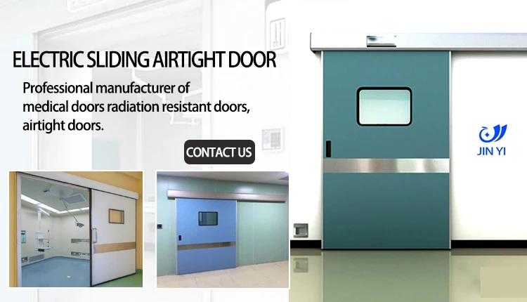 GMP Clean Room Door - Hospital Steel Swing Door Medical Hermetic Door