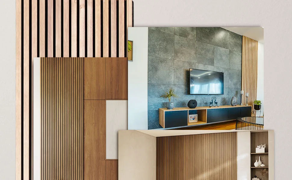 60*60cm Sound Absorption Wall Decoration - Real Wood Veneer