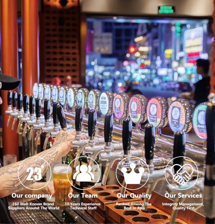 Beer Kegerator Cooler Dispneser Equipment Draft Beer Machine Dispenser ...