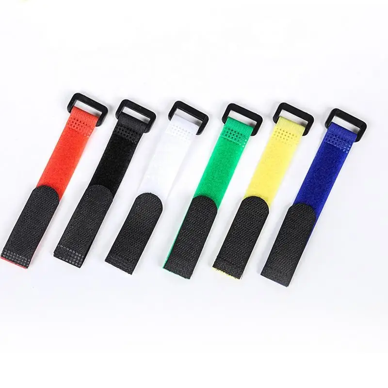 Custom Hook And Loop Velcroes Cable Ties Branded Logo Printed Straps ...