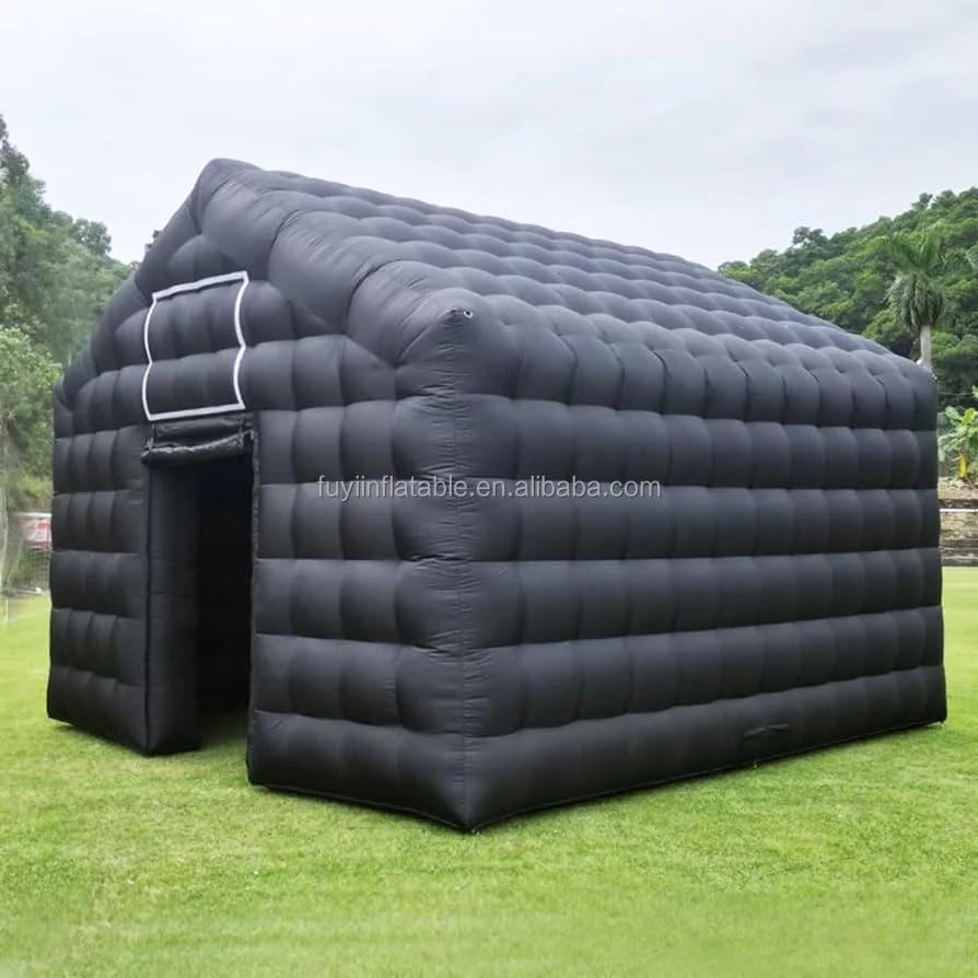 Giant Custom Portable Inflatable Nightclub Cube Party bar Tent with Led ...