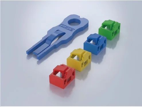 Networking RJ45 Port Lock PC Dust Protector With Key Data Block ...