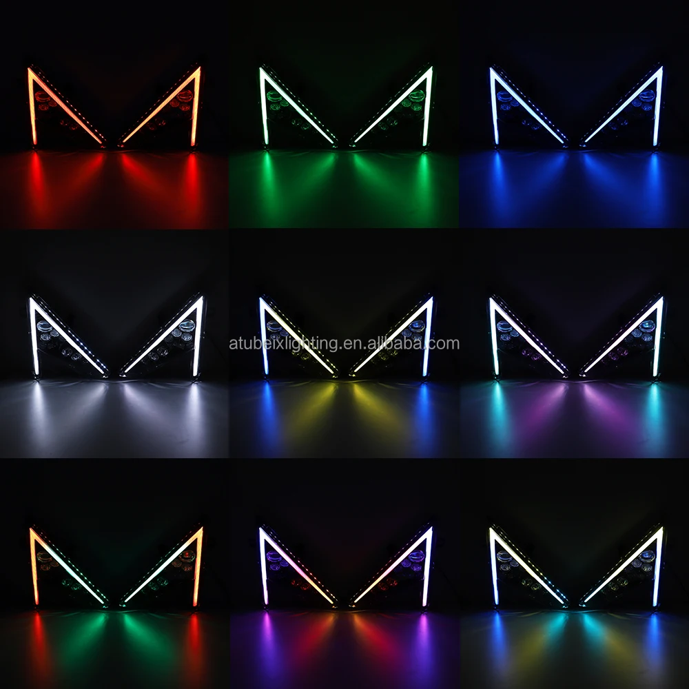 Polaris RZR PRO XP 4 LED Headlight - 1200LM Rgb+turn Signal