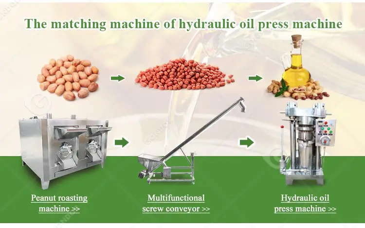 Hydraulic Cold Press Oil Extraction Machine - High Efficiency