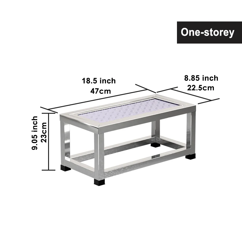 4 Storey Step Ladder 304 Stainless Steel Portable Patient Surgical ...