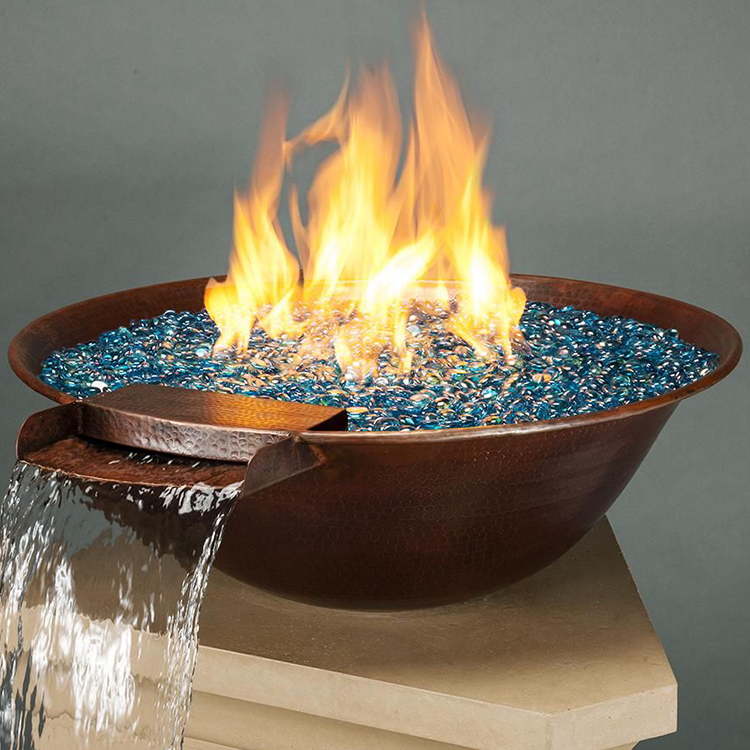 Corten Steel Fire Pit Waterfall Pool Fire Pits Swimming Pool Fire Bowl