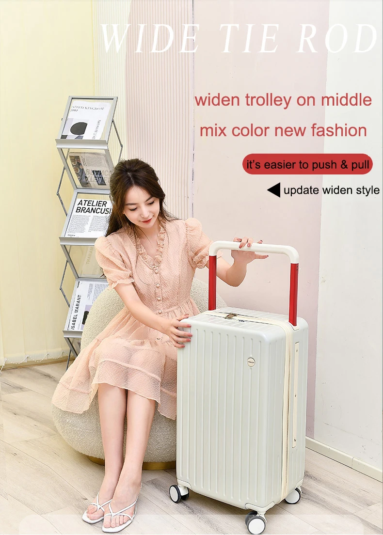 Abs PC Unbreakable Luggage - Durable Trolley Suitcase