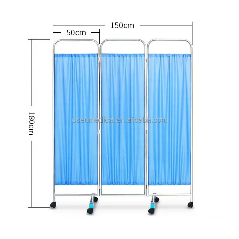 Hospital Furniture Hospital Folding Screens Medical Ward Curtain with ...