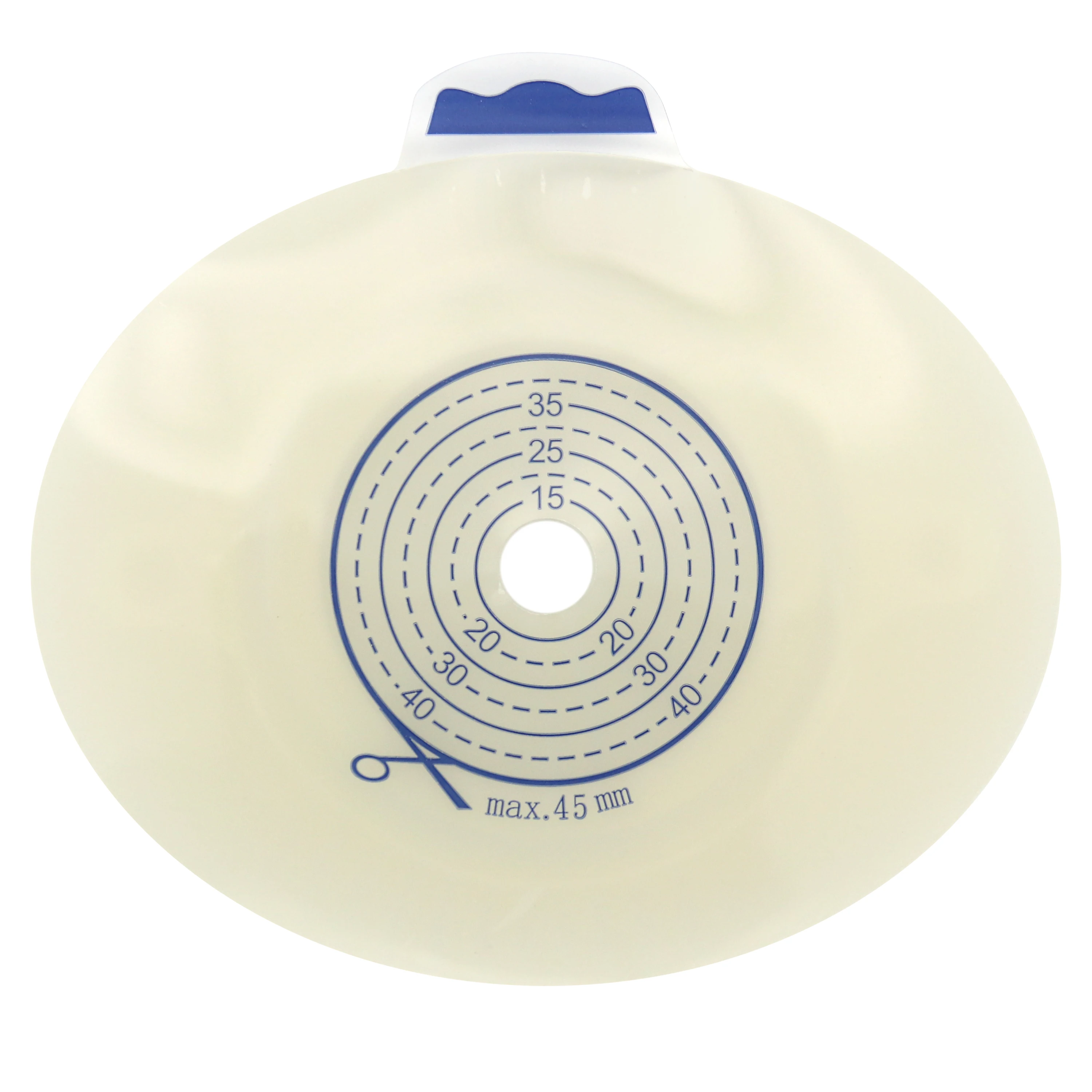 Medical Hydrocolloid Colostomy Skin Barriers Base Plate P60 Flange for ...