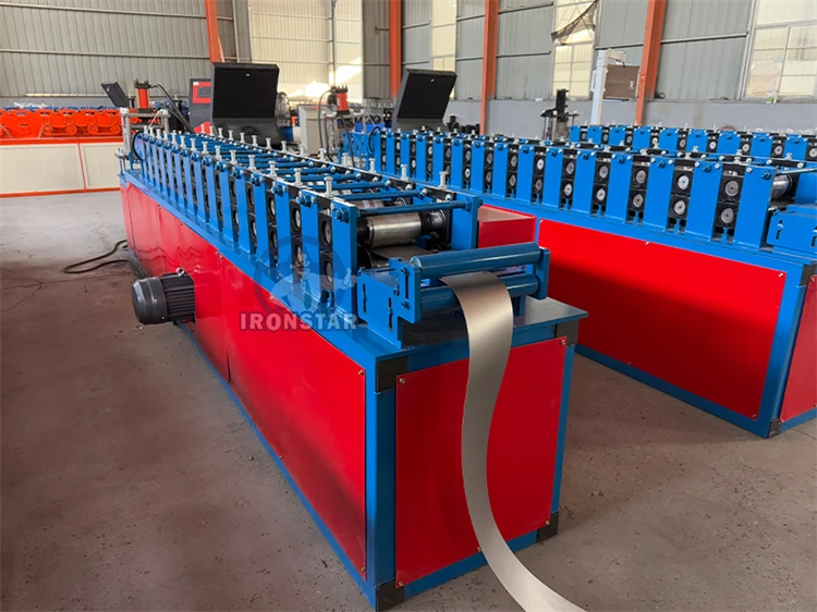 Galvanized Steel Rolling Shutter Punching Machine - Notch Hole Cutting ...