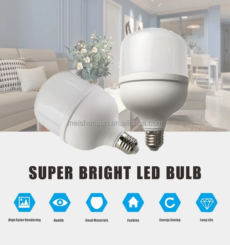 High Power And Quality Led Big T Shape Light Bulb E27 E40 Lamp Bombilla ...