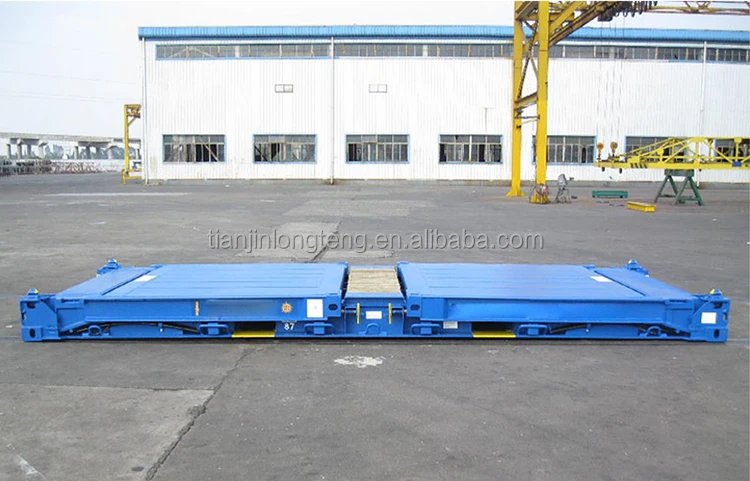 CSC Certified Collapsible End 20ft Flat Rack Container