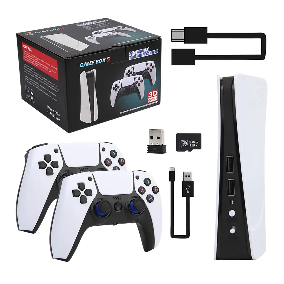 Game Box 5 - 4K Gaming Console with 30000 Games for PSP/PS1