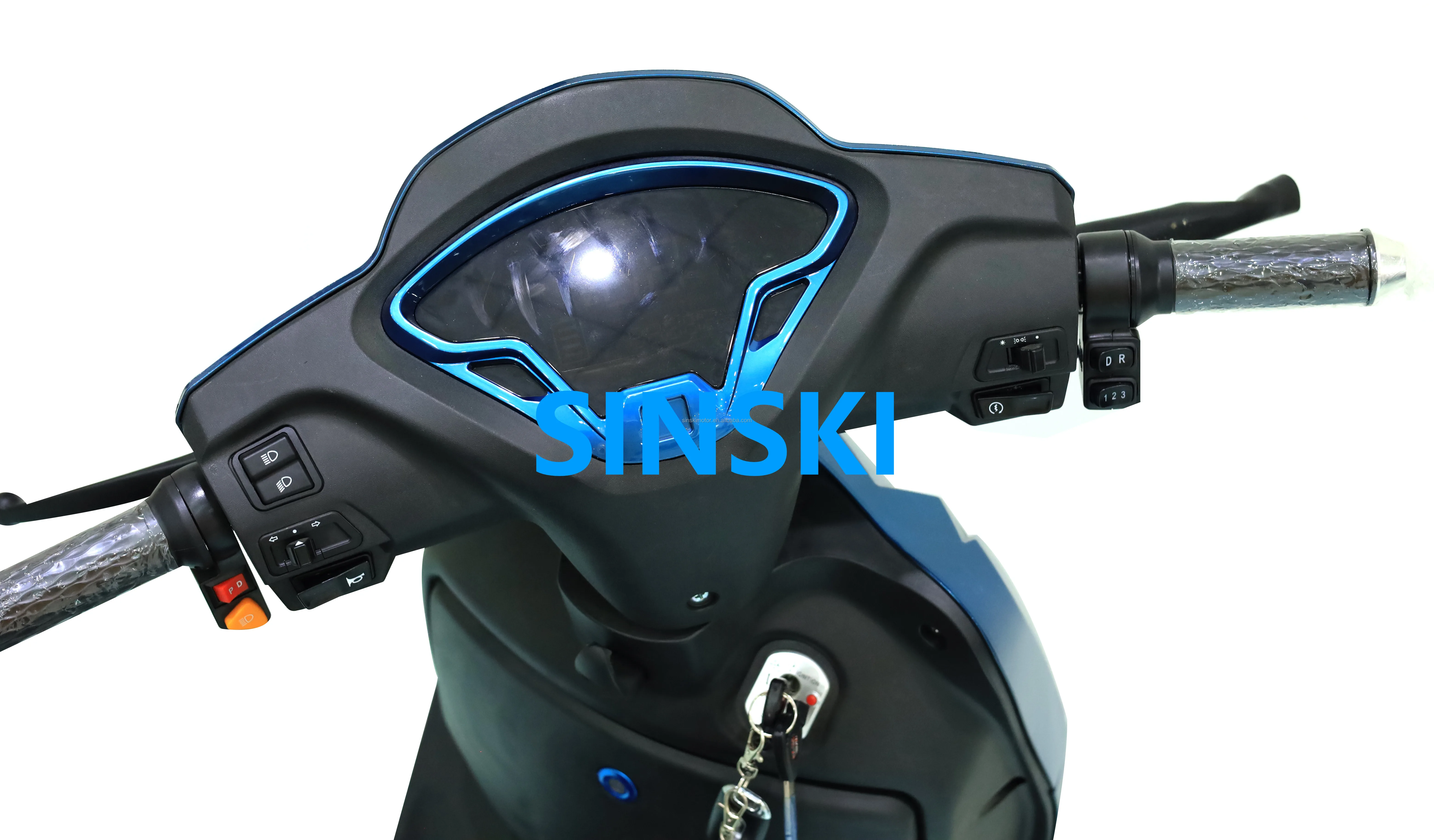 High-speed Electric Moped - 45KMH, 2000w, 60v Moto Bike