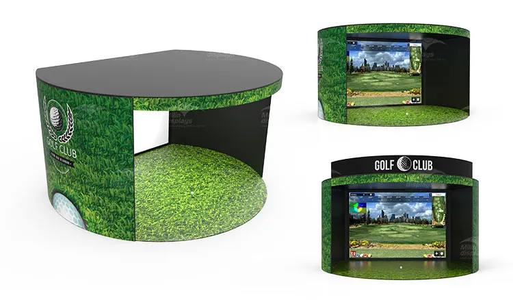 Golf Simulator Projector Tent - Indoor Training Enclosure