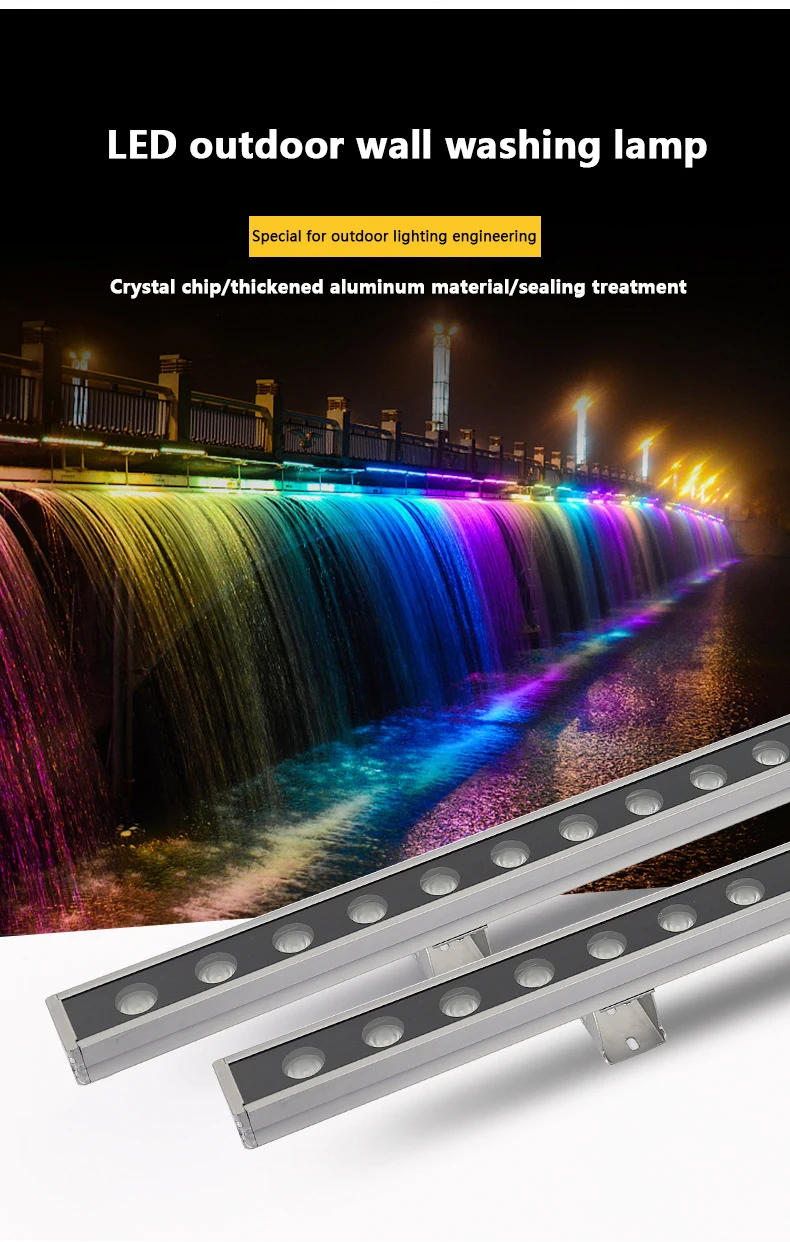 Durlitecn24W DC24V Used in Building Outline Lighting Gardens Squares ...