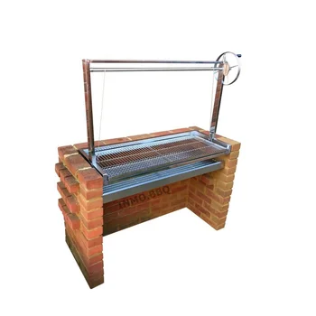 Santa Maria Grill Stainless Diy Brick Argentinian Grill Kit 112cm ...