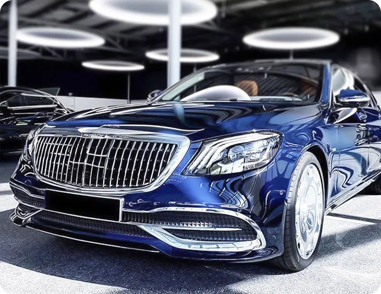 Upgrade Maybach Style W222 Bodykit Pp Front Rear Bumper Set For Mercedes Benz W222 S Class S400 ...