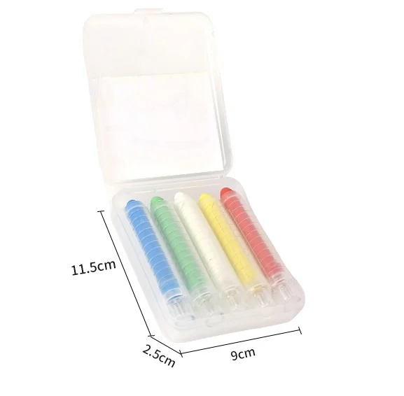 Alibaba.com: Dustless Chalk with Holder for Kids, Colorful Chalk Set in ...