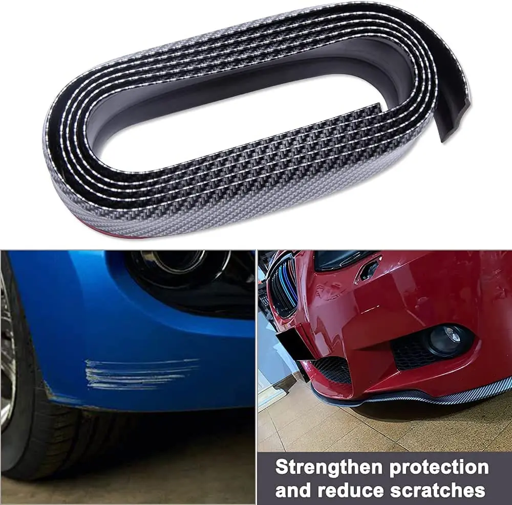 Car Front Bumper Exterior Rubber Bumper Samurai Lip Auto Front Bumper ...