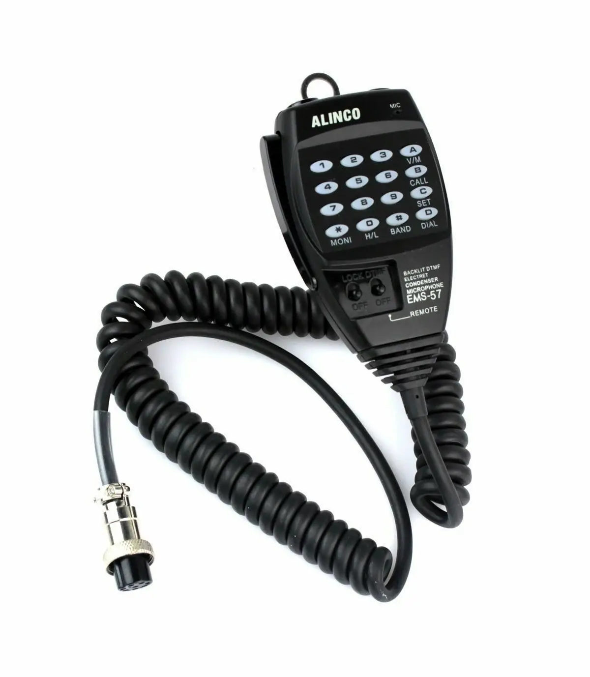 Dtmf Mic Microphone Alinco Dx-sr8t Dx-sr8e Dx-70t Dx-77t Radio Ems-57 - Buy Ems-57,Dtmf Mic ...