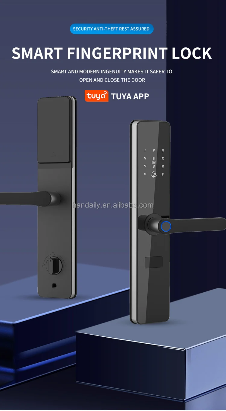 Handaily RFID Apartment Digital Door Lock - Smart & Secure