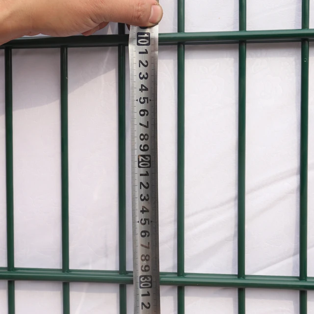 Wholesale 656 / 868 Twin-wire Mesh Security Fencing With Double Leaf ...