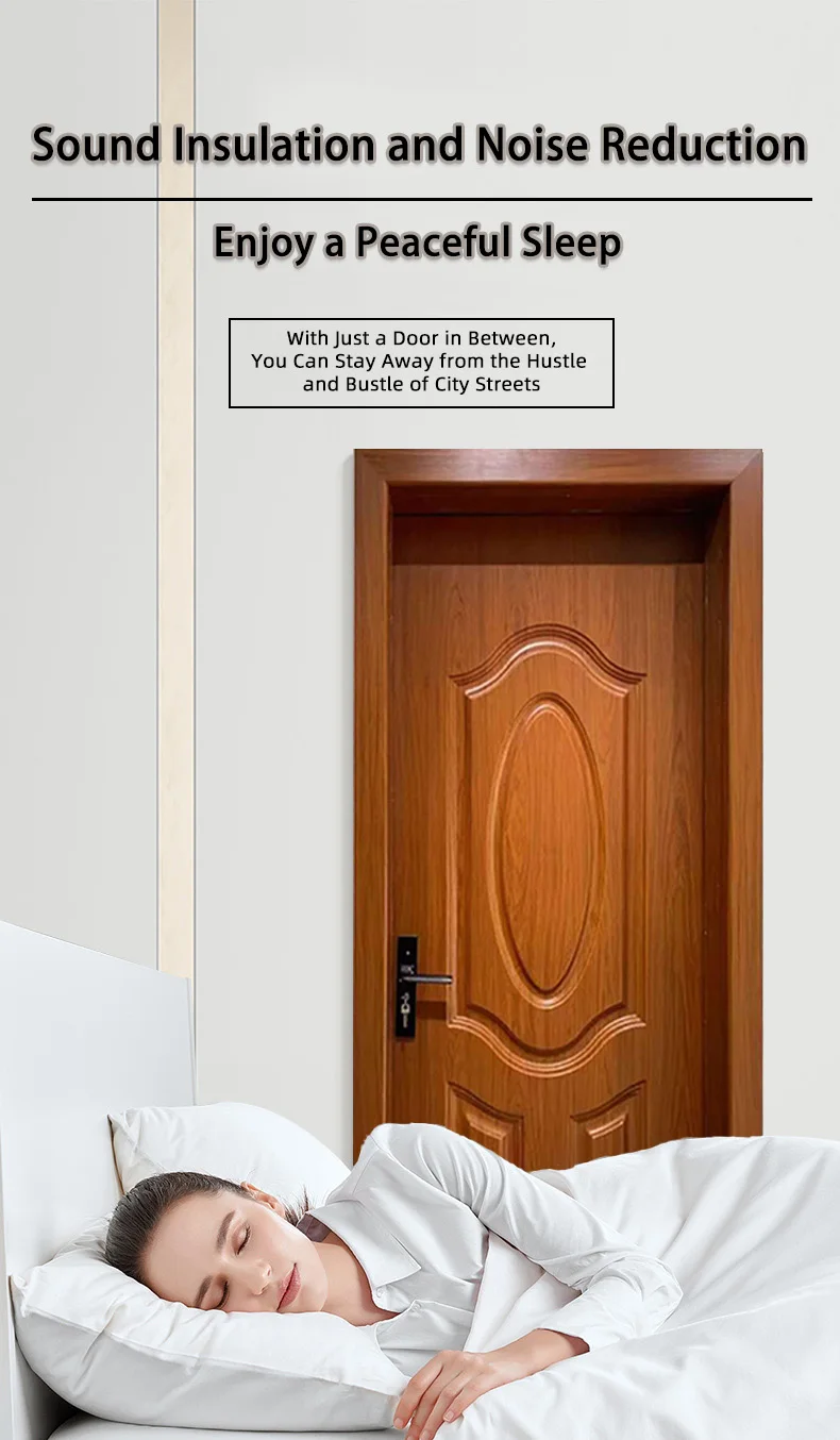 Customized Superior Quality Bedroom Door - Soundproof & Waterproof