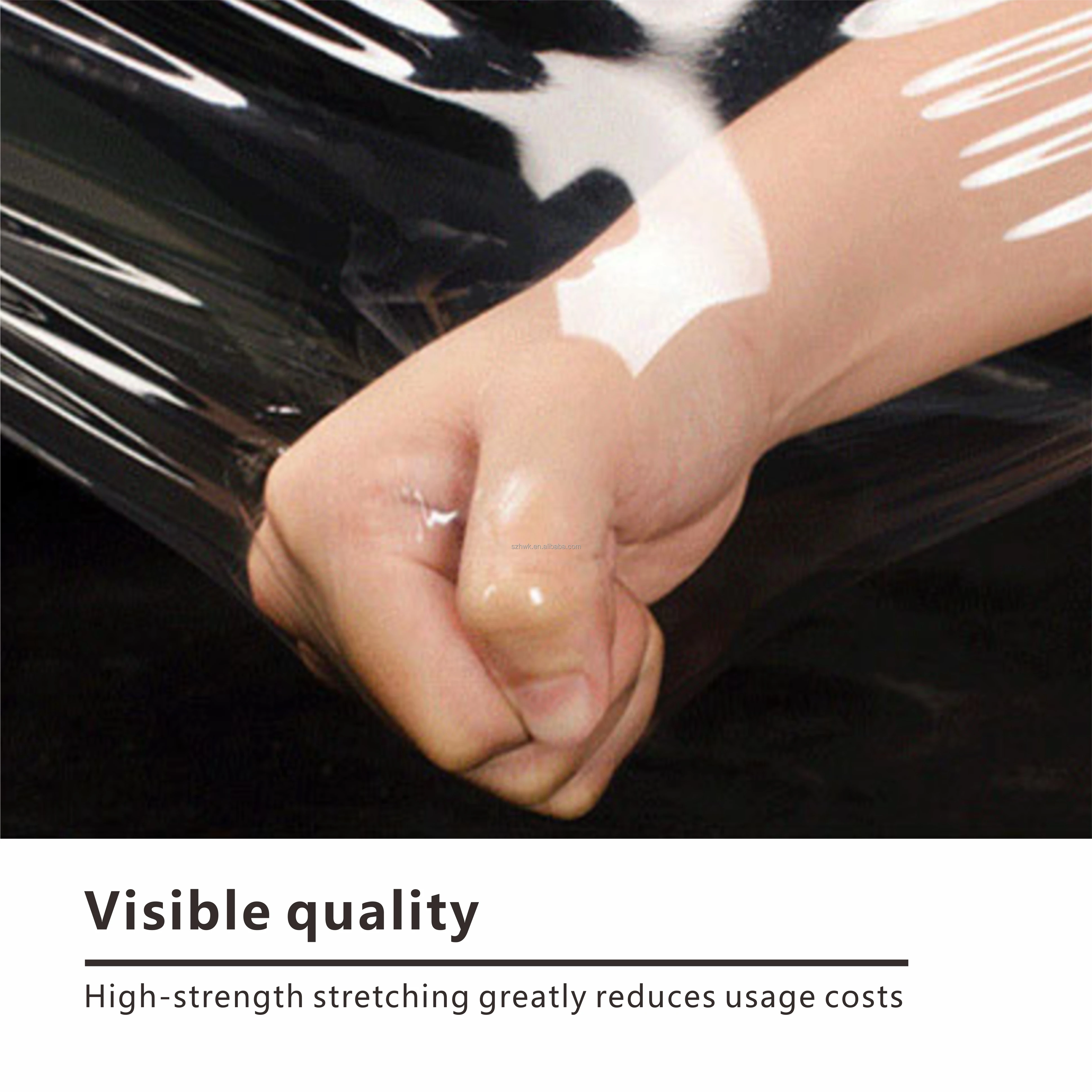 Hwk Plastic Wrapping Material Film High Transparency Film Stretch - Buy ...