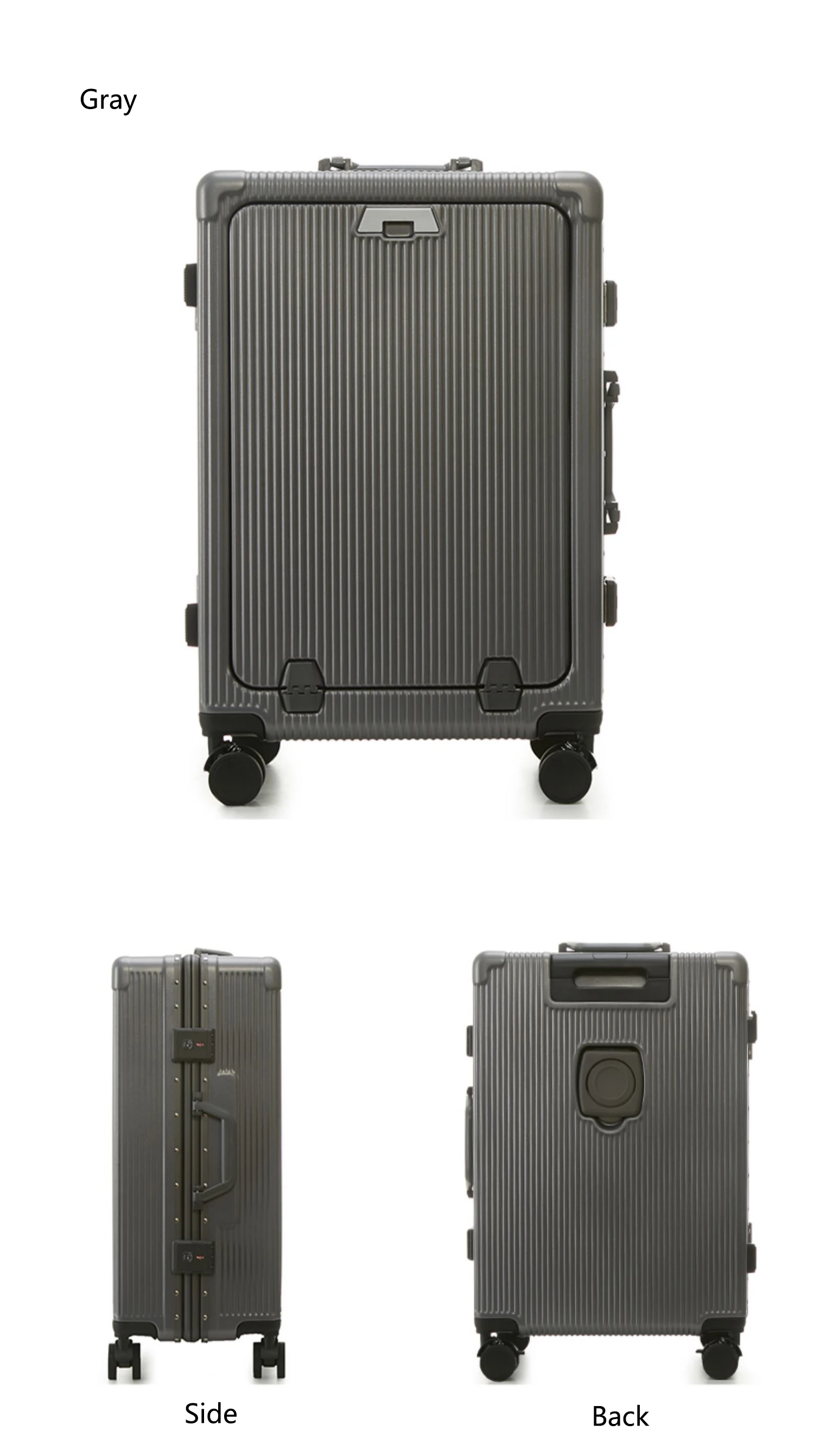 Wholesale Multifunctional Luggage With Usb Charging And Cup Holder ...