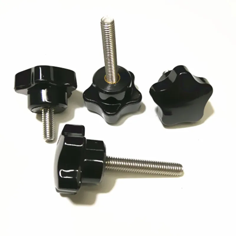 Nylon Plastic Lobes Hand Knob M5 M6 M8 - Durable & Stylish